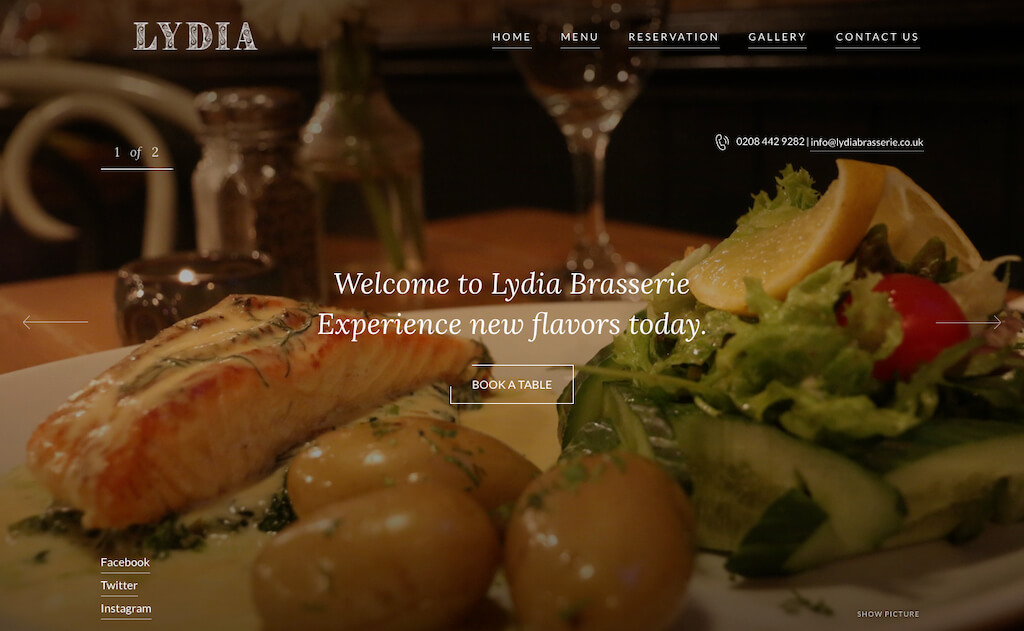 Lydia Brasserie | DropCode Software ltd